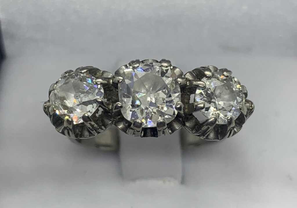 Tresillo diamantes antiguo - D'Lusso